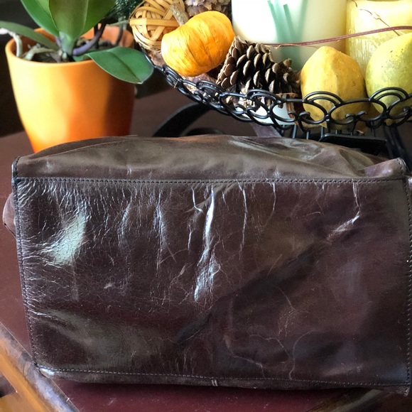 Perlina | Bags | Perlina Brown Leather Purse | Poshmark